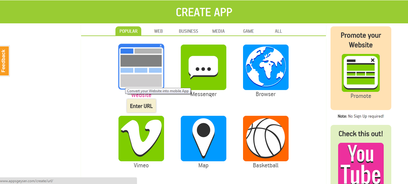 Cara Membuat File APK tanpa coding di AppsGeyser Free - Hakko Blog's