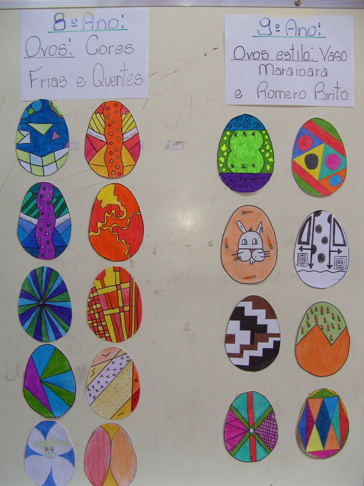 Cantinho da Arte - Joana Angélica: 8º ANO e 9º ANO - OVOS DE PÁSCOA COM ...
