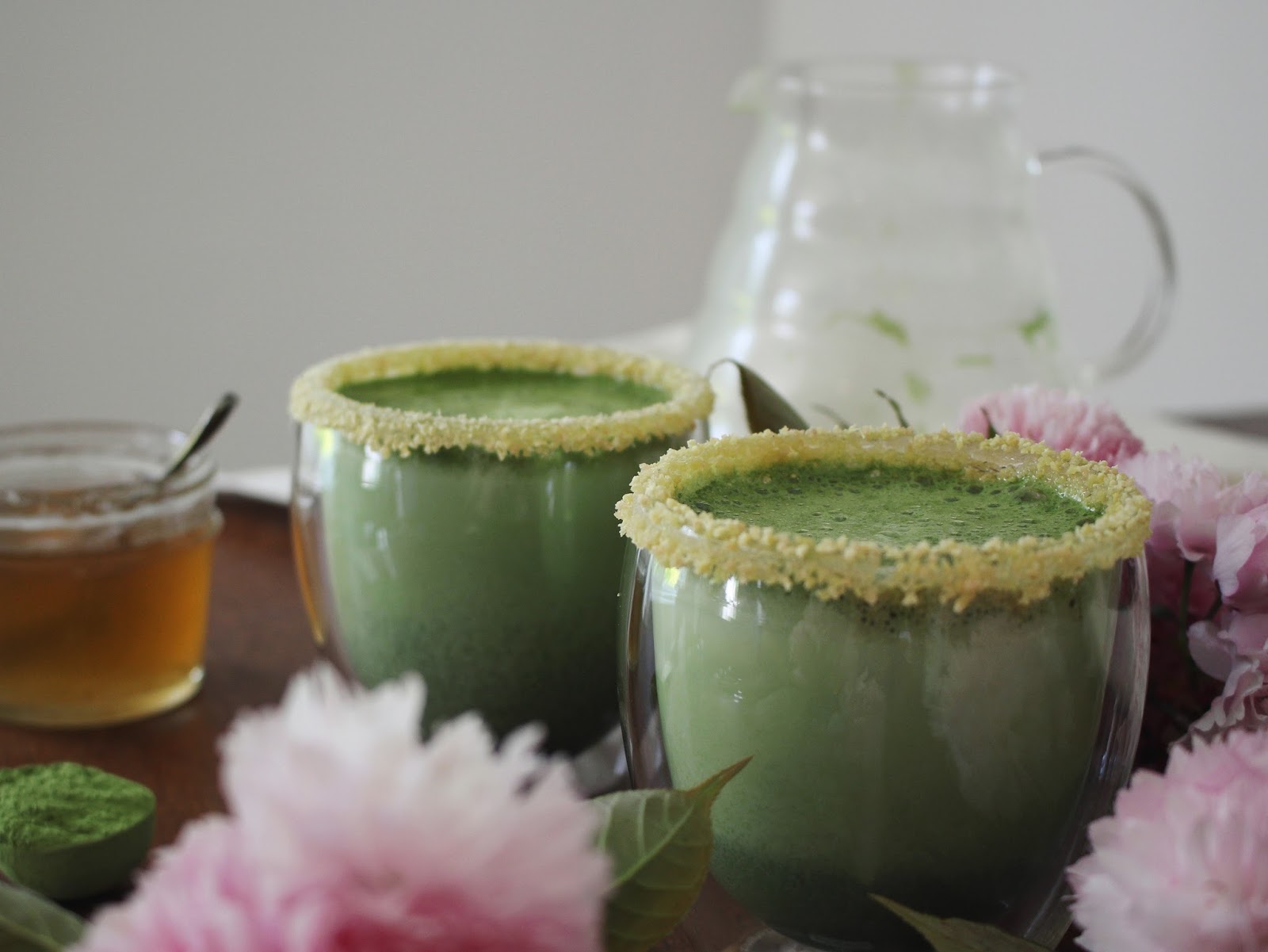 Ginger Matcha Latte - Tea Journal