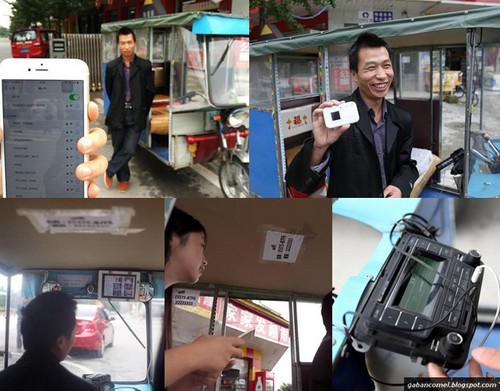 Beca Luar Biasa Ini Sedia WiFi Percuma - Gaban Comel