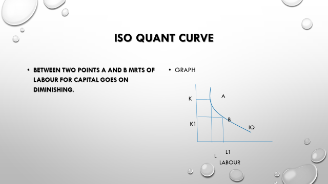 ECONOMICS,COMMERCE AND MANAGEMENT: THEORY OF PRODUCTION ISO QUANT CURVE ...