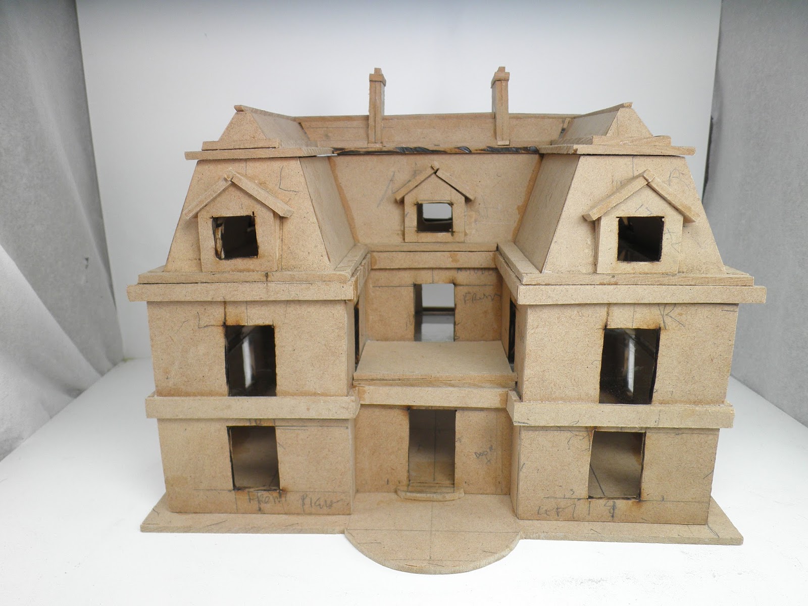 JOHN BOND's WARGAMING STUFF: DIY MDF BUILDINGS, Part 1 28mm