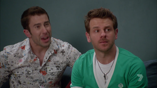 ausCAPS: Damien Bodie and Nick Simpson-Deeks kiss in Winners & Losers 2 ...