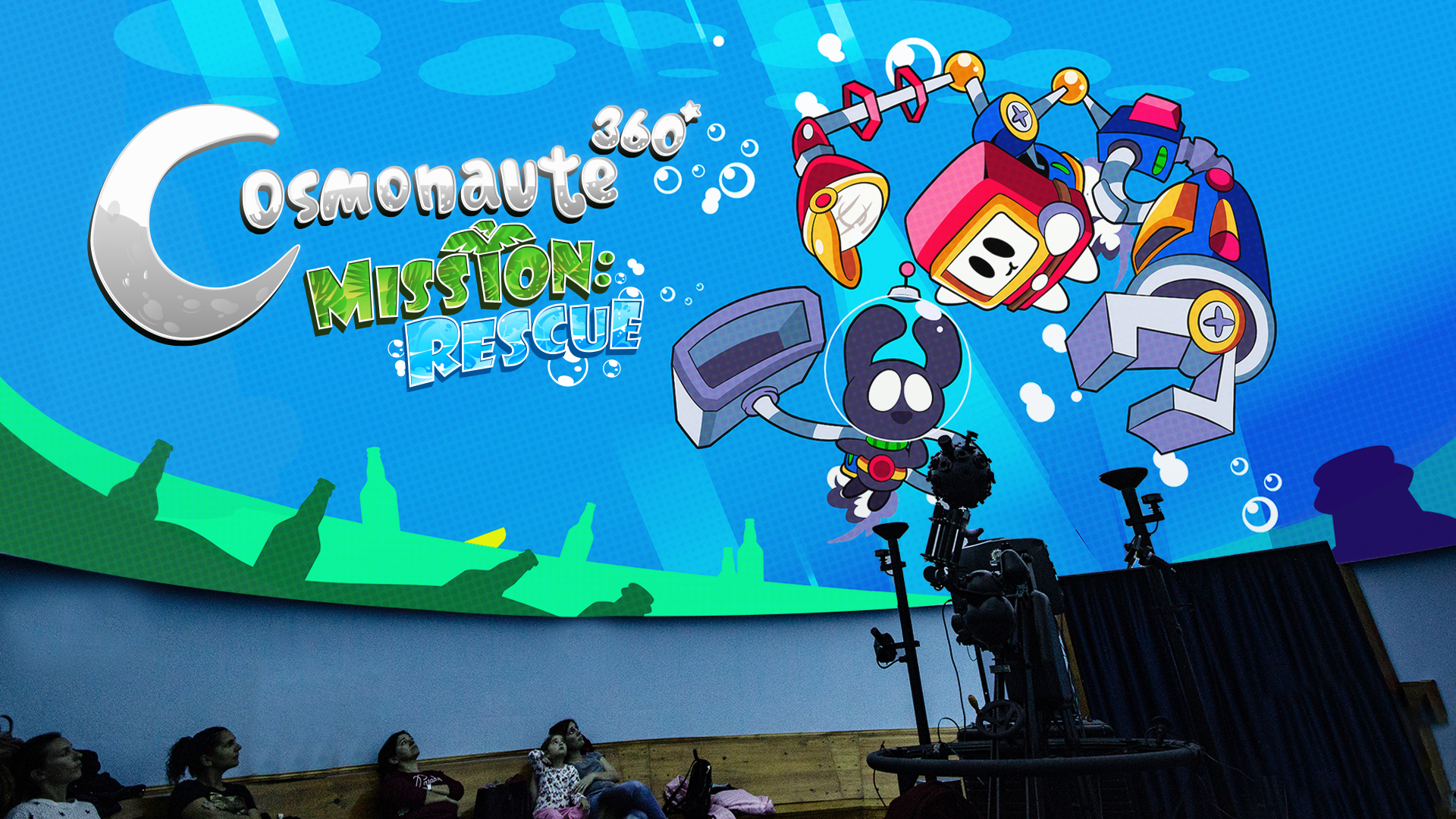 Cosmonaute 360 : Animación para planetarios en México - Dessignare Media - Arte y Animación