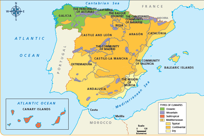 THE CLIMATES OF SPAIN (I)