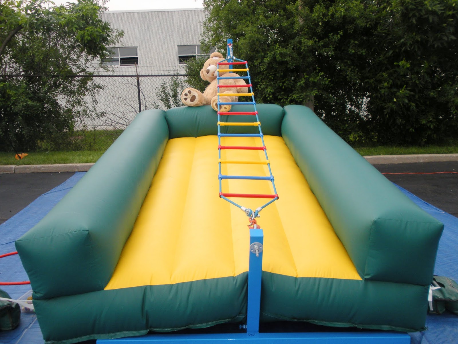 Welcome to Jacobs Ladder inflatable interactive game