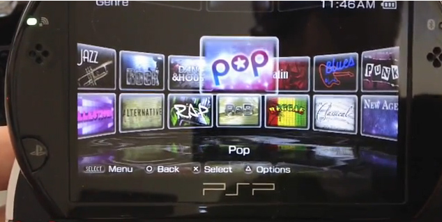 The Best Game Collections: Qriocity PSP - Music Streaming App For The PSP