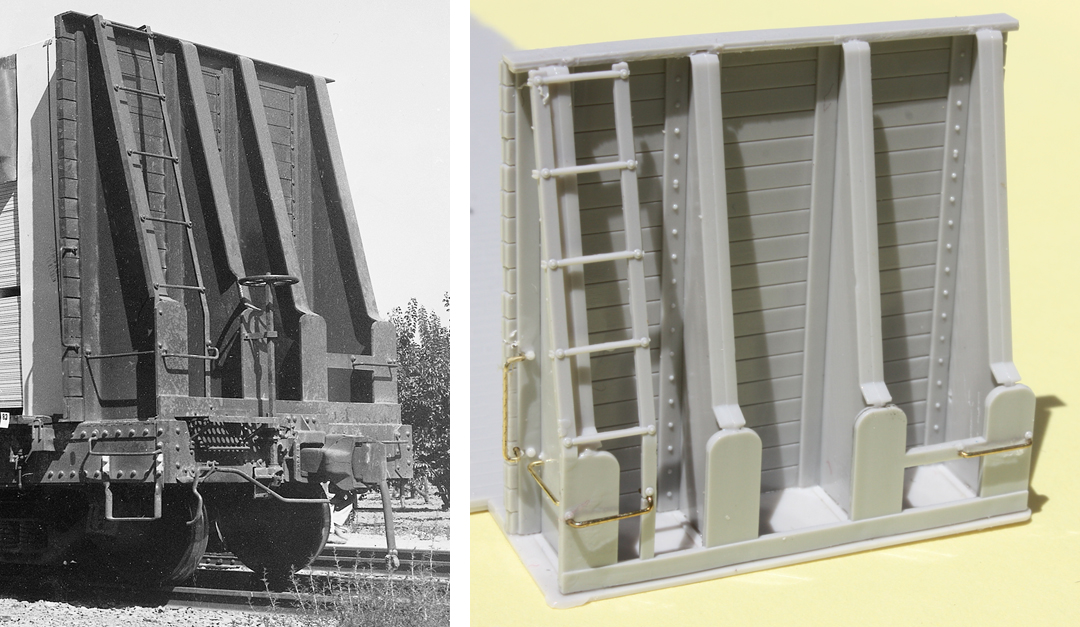 modeling the SP: Modeling SP’s bulkhead flat cars