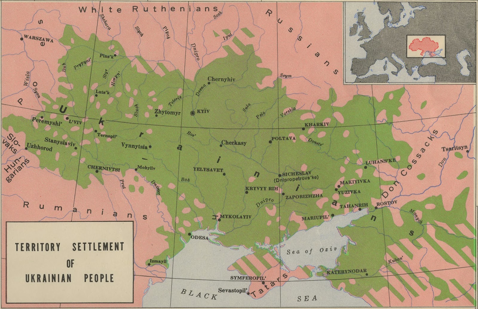 GIS Research and Map Collection: Ukraine and Crimea Maps Available from ...