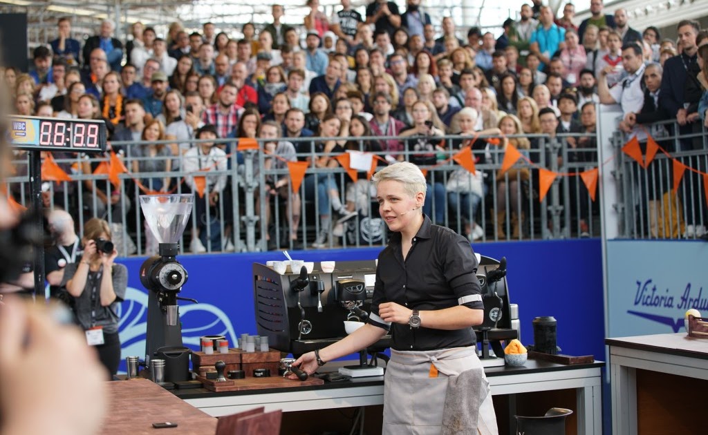 World Barista Championship 2018 Final Round Agnieszka Rojewska