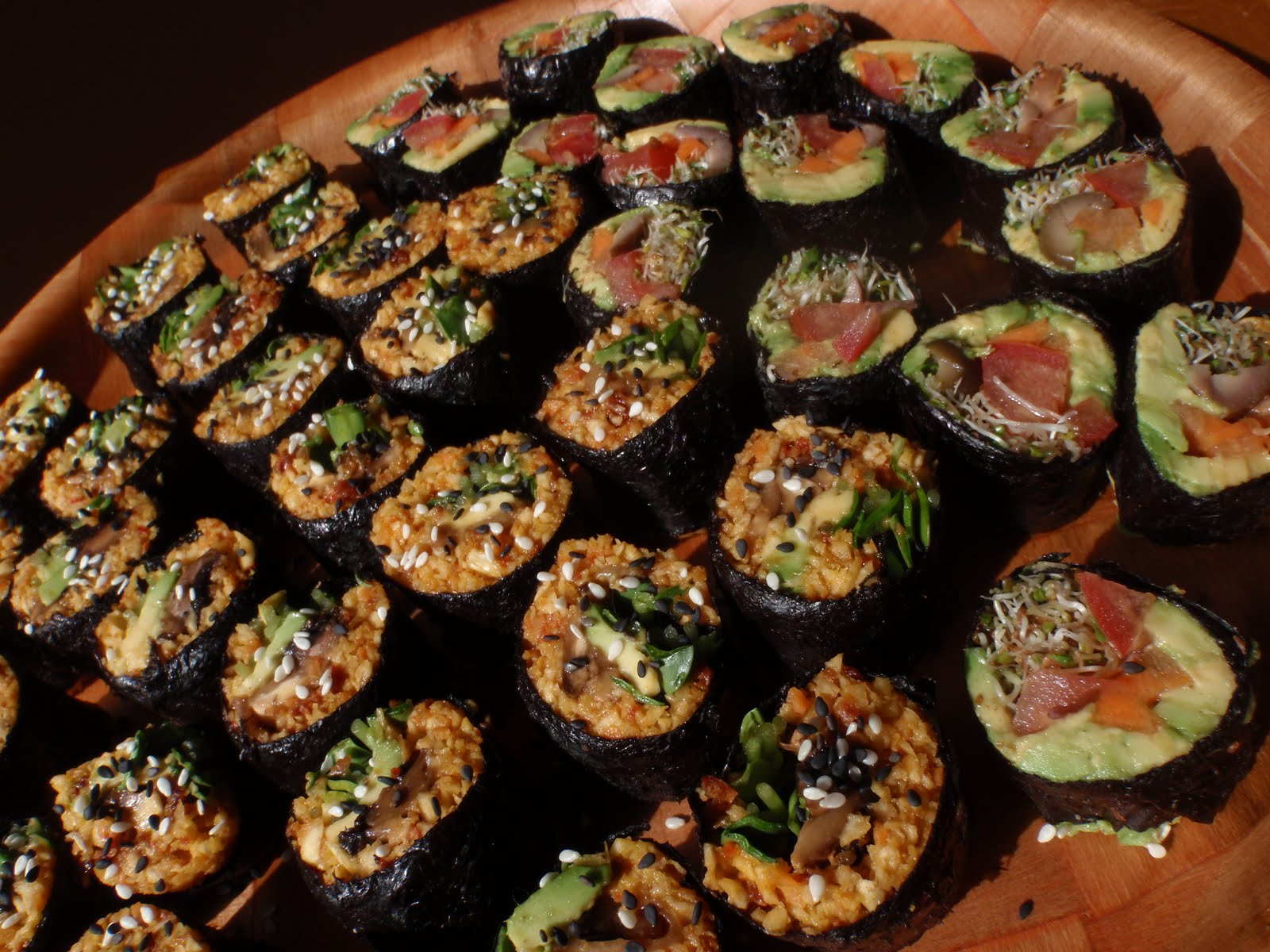 Raw Harmony: Raw sushi recipe
