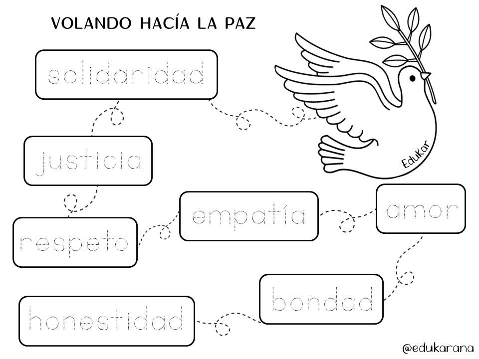 Día Escolar de la No Violencia y la Paz - EduKar