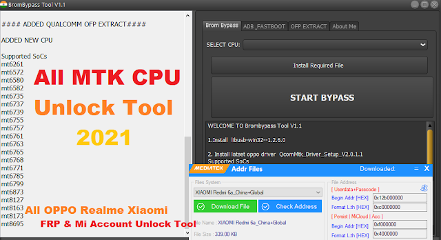 All MTK CPU Unlock Tool 2021(Xiaomi, OPPO ,Realme) Shri_Telecom ~ Shri ...