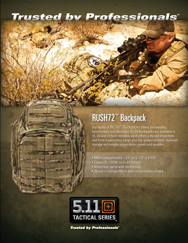 Redondo Design: 5.11 Tactical Product Ads