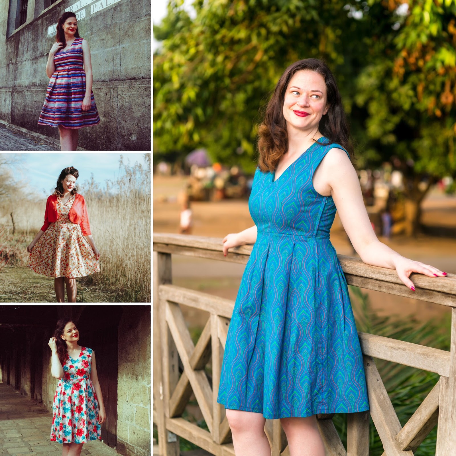 1950s Inspired Dapper Day Dress | Ms1940McCall