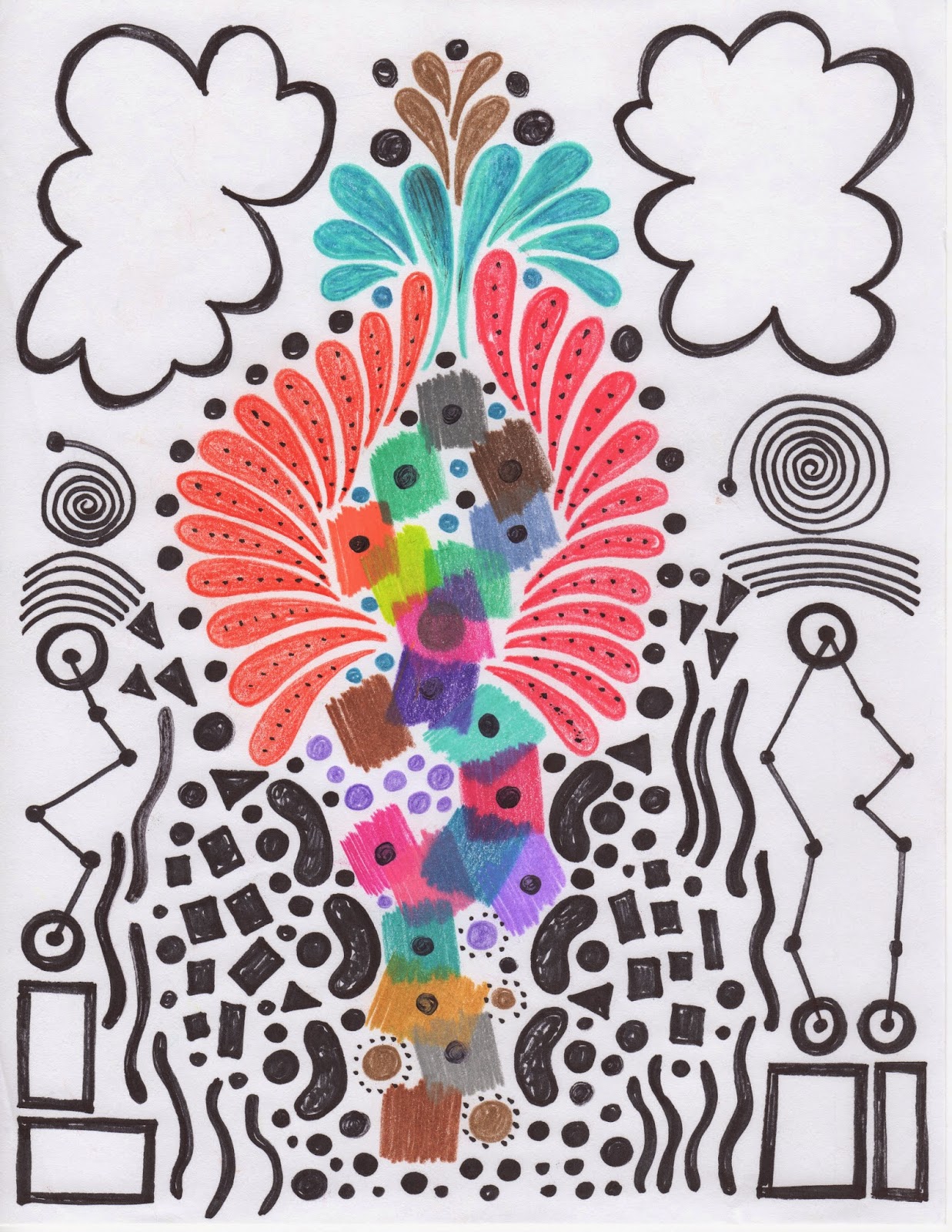 ISOM SYMBOLIC ART: Biomorphic sketches.