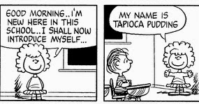 Friday Funnies: Tapioca Pudding