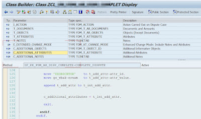 SAP ABAP Central: Customized Fields in Dispute management of FSCM SAP ABAP Central: Customized Fields in Dispute management of FSCM