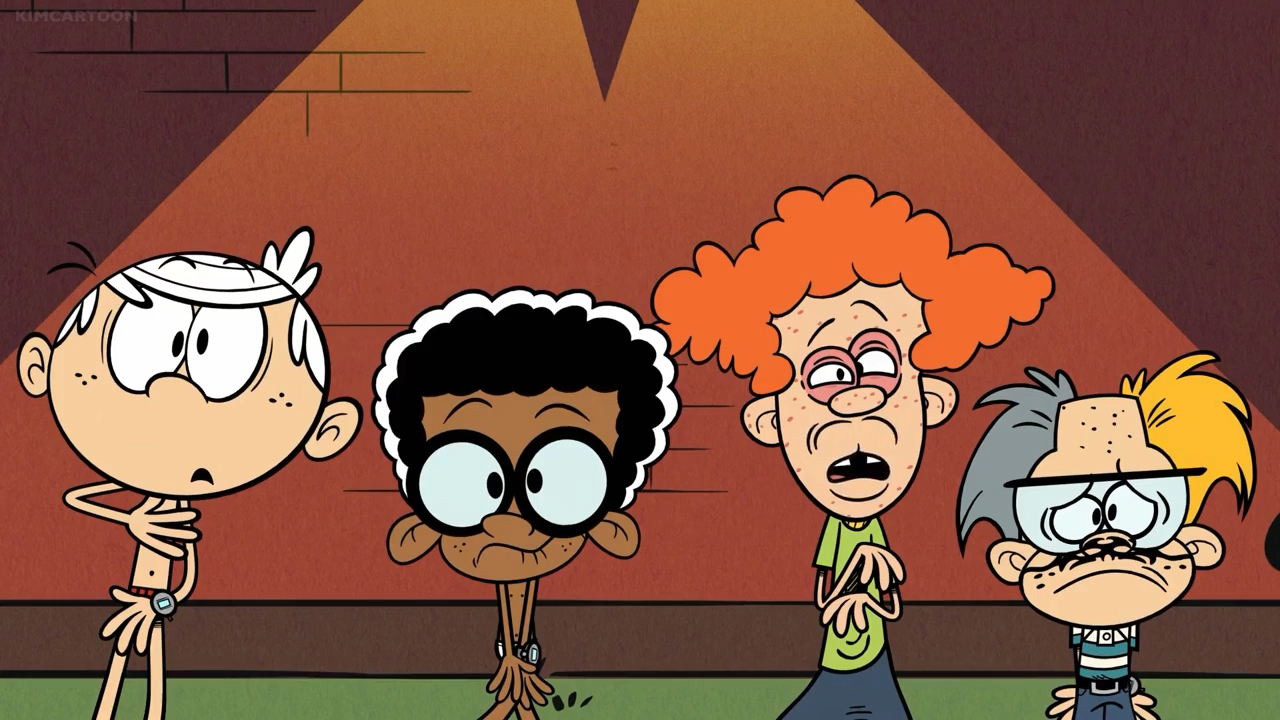 Shirtless Cartoon Boys: Lincoln Loud & Clyde McBride in Briefs