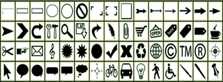 Trickytricks: common marking & highlighting shapes on photoshop custom ...