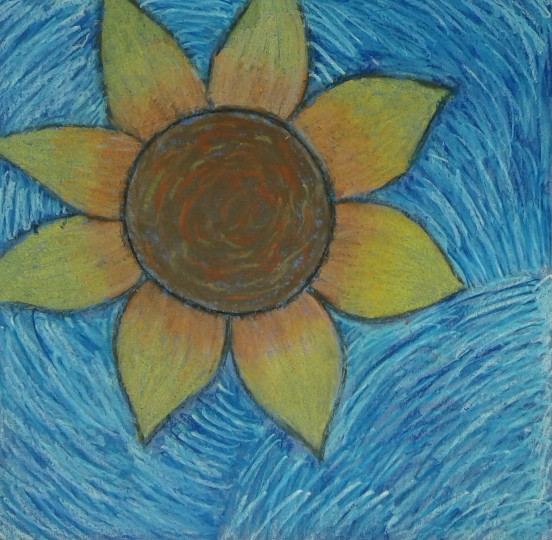 a faithful attempt: Van Gogh 'Sunflowers' meets 'Starry Night' in Oil ...