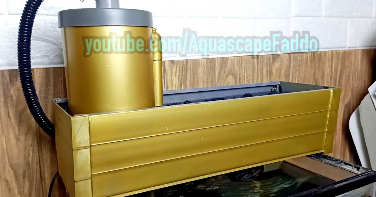 Box Filter Aquarium DIY Pipa + Talang Air