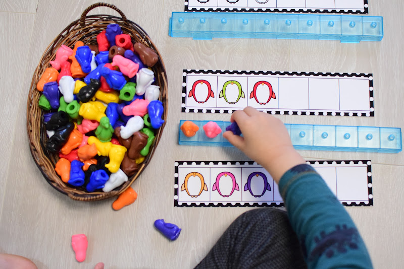 Penguins Preschool Math and Literacy Mini Unit | The Pinay Homeschooler