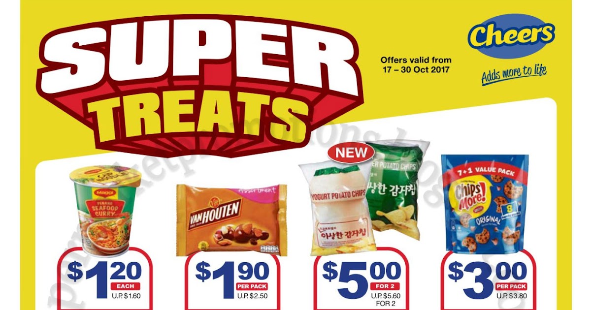 Cheers Super Treats 17 - 30 October 2017 ~ Supermarket Promotions