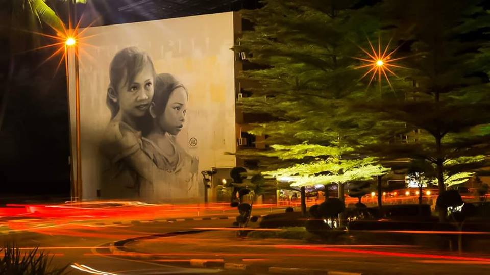Xploring Johor: Malaysia's Largest Portrait Mural @ Muar