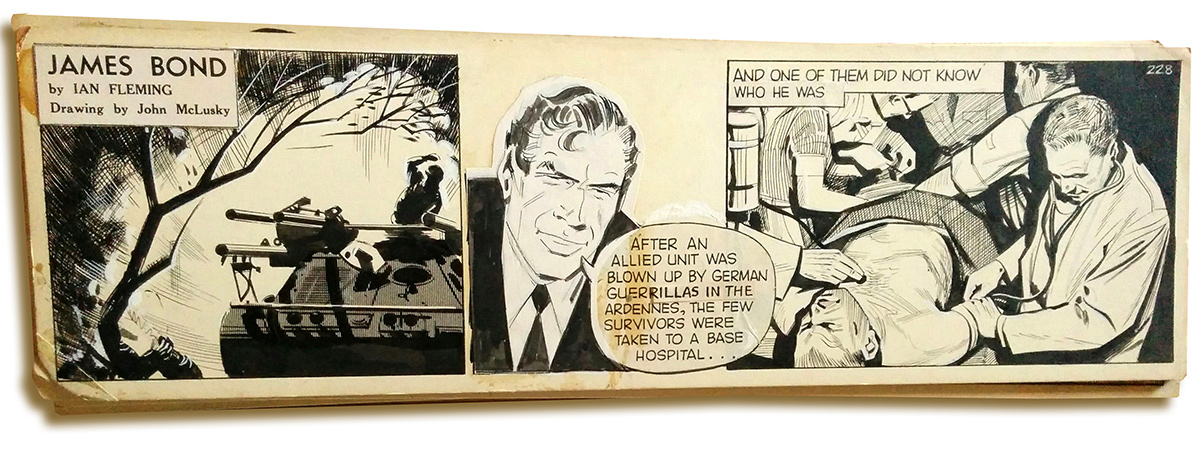 Illustrated 007 - The Art of James Bond: Comic Artwork by John McLusky