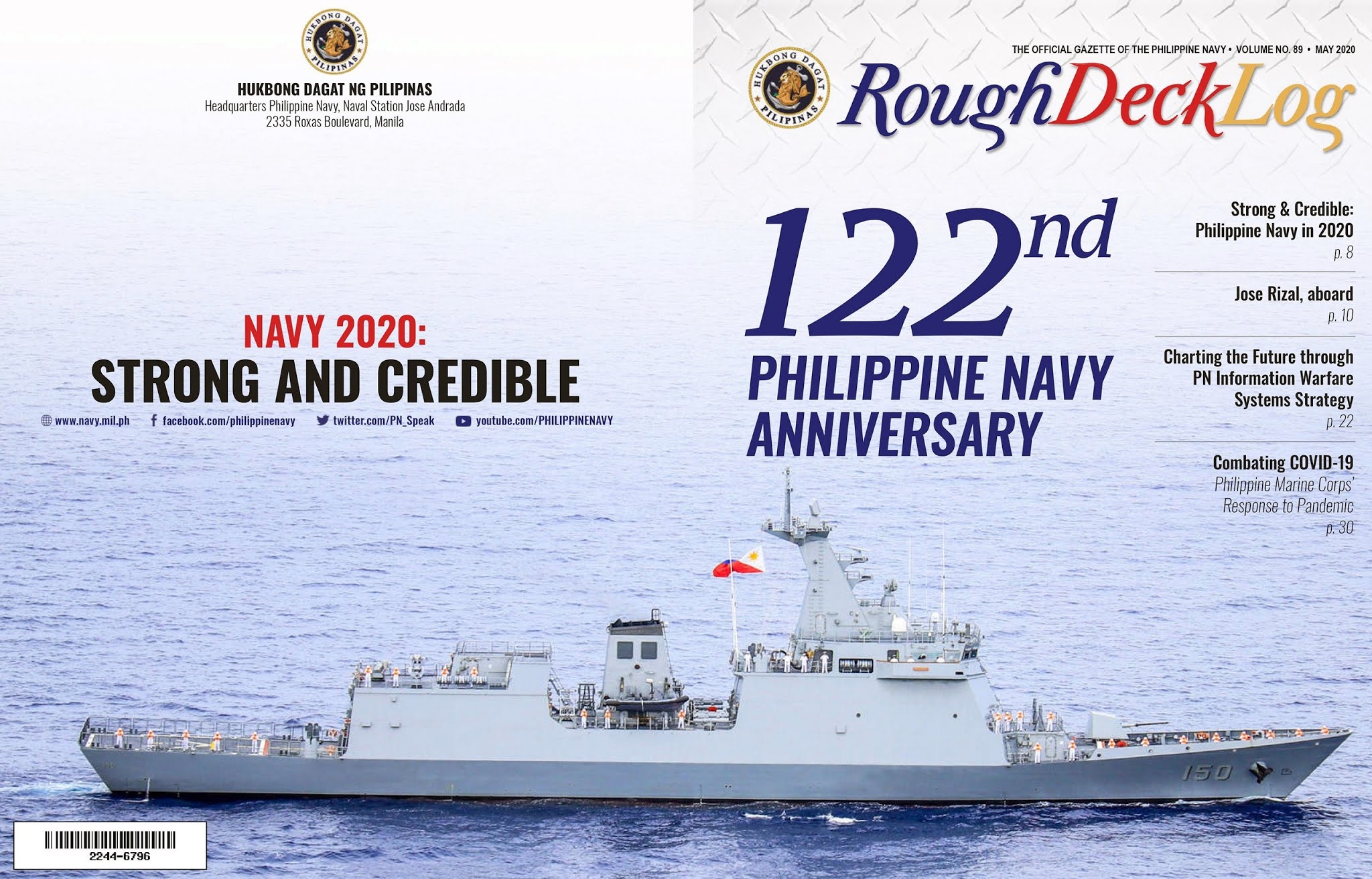 The rhk111 Philippine Defense Updates: BRP Jose Rizal Picture from the ...