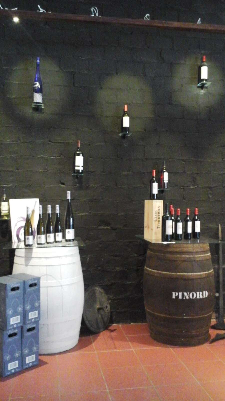 Wonderfully friendly wine at Bodegas Pinord, Vilafranca del Penedes