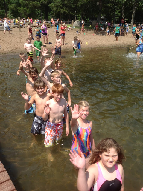 Wapo Bible Camp Youth Blog: Swim Tests