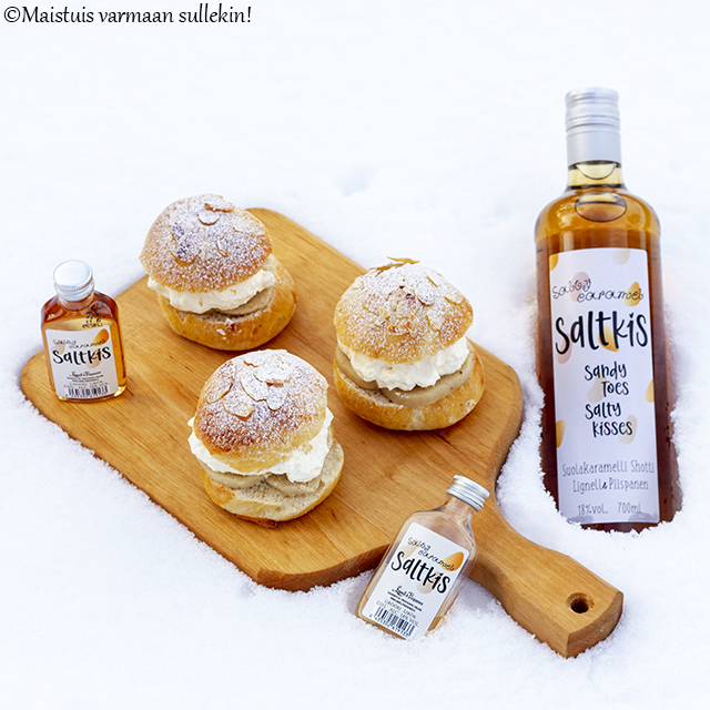 Maistuis varmaan sullekin!: Saltkis -laskiaispullat