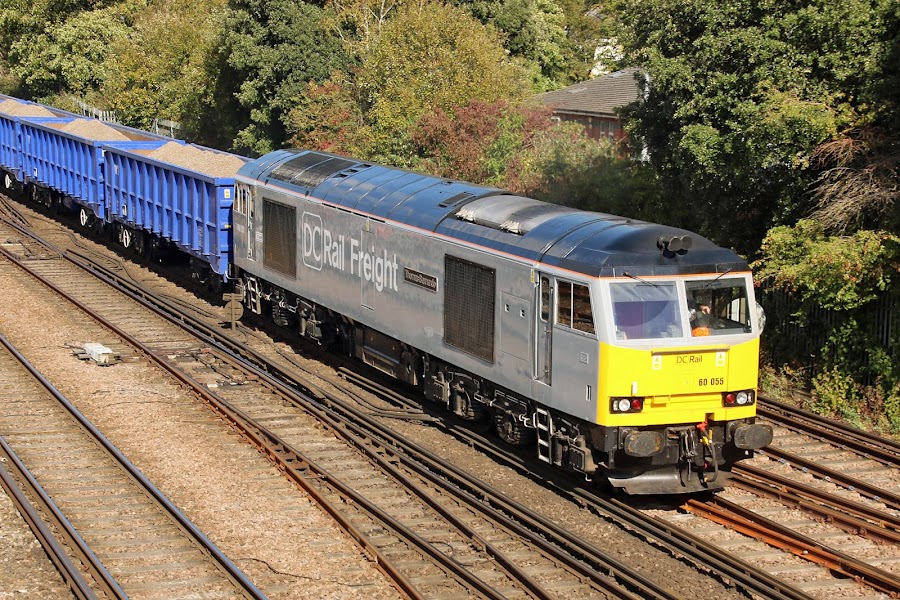 47s and other Classic Power at Southampton: 60055 on spoil working, St ...