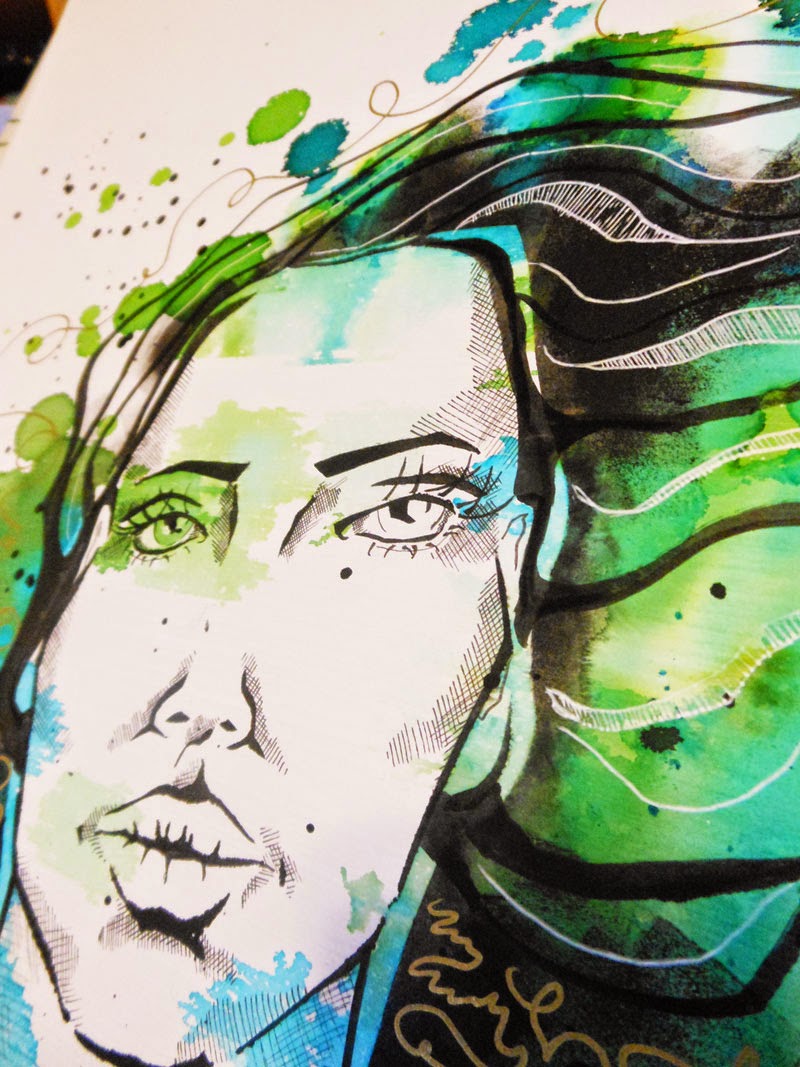 Messy Ever After: Tutorials, Projects, and Crafty Bits: Hello Again, Art.