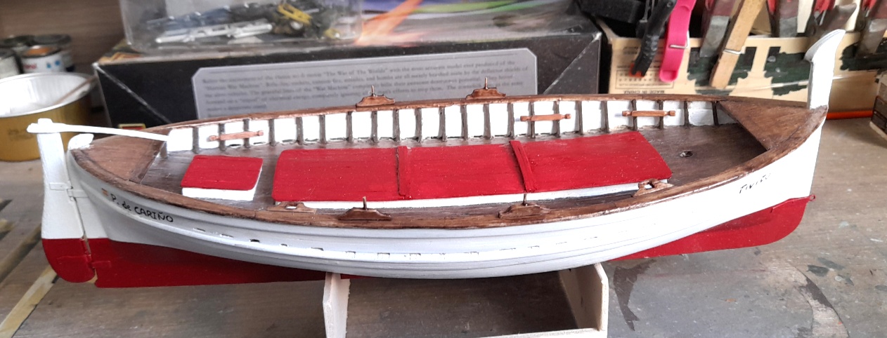 modelismo de peazo-gato: Llaut (corel 1/25) , 10°