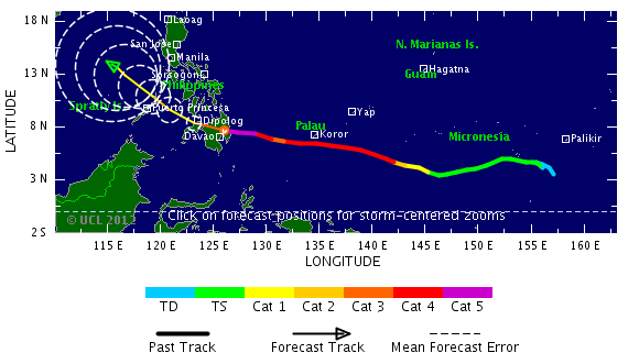 Sciency Thoughts: Typhoon Bopha sweeps across the southern Philippines.