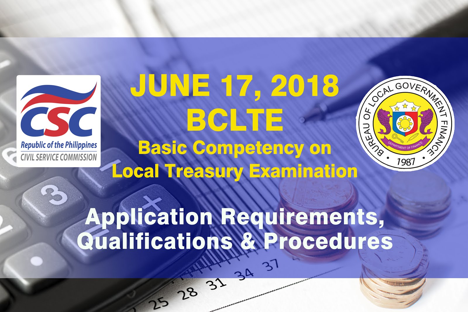 Civil Service Exam PH: June 24, 2018 BCLTE Basic Competency on Local ...