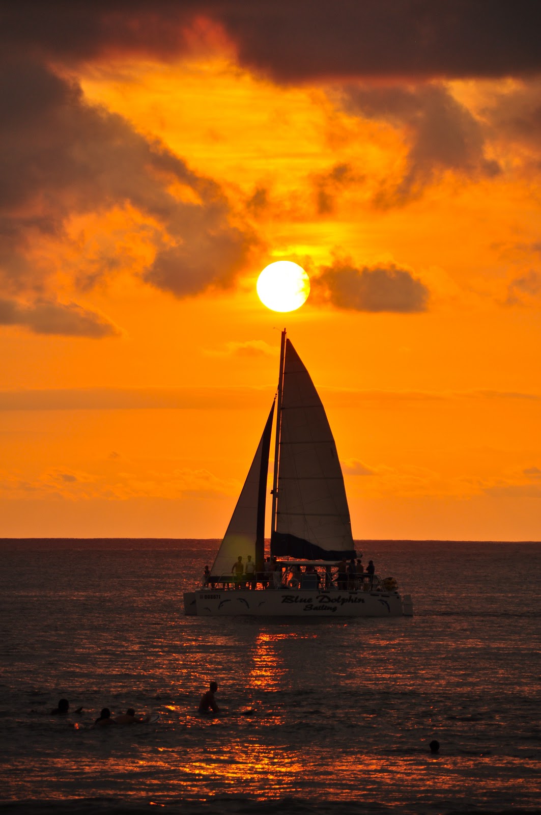 Tamarindo, Costa Rica Daily Photo: Sunset sail