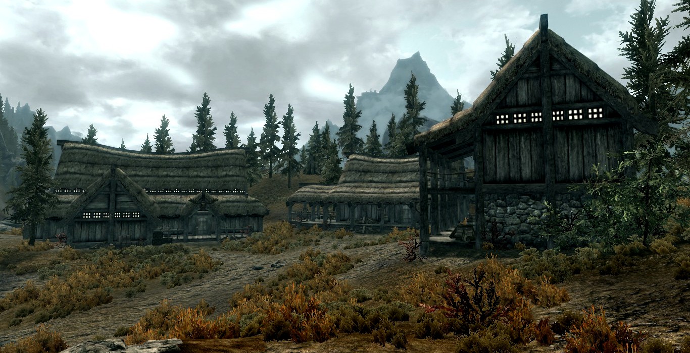 Wolfgar's Elder Scrolls Blog: Skyrim - Hunters Guild MOD - The Buildings