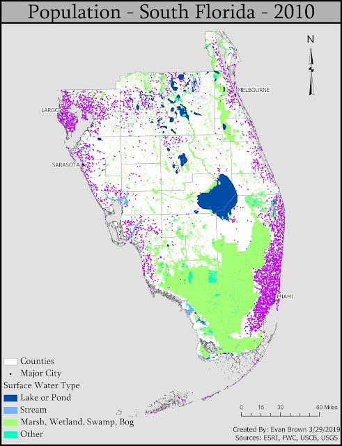 The GIS Adventures of Map Man: GIS 50007L - Module 10: Dot Density Mapping