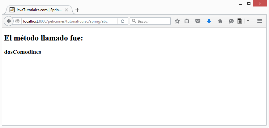 Tutoriales de Programacion Java: Spring MVC - Parte 2: Selección de ... Tutoriales de Programacion Java: Spring MVC - Parte 2: Selección de ...