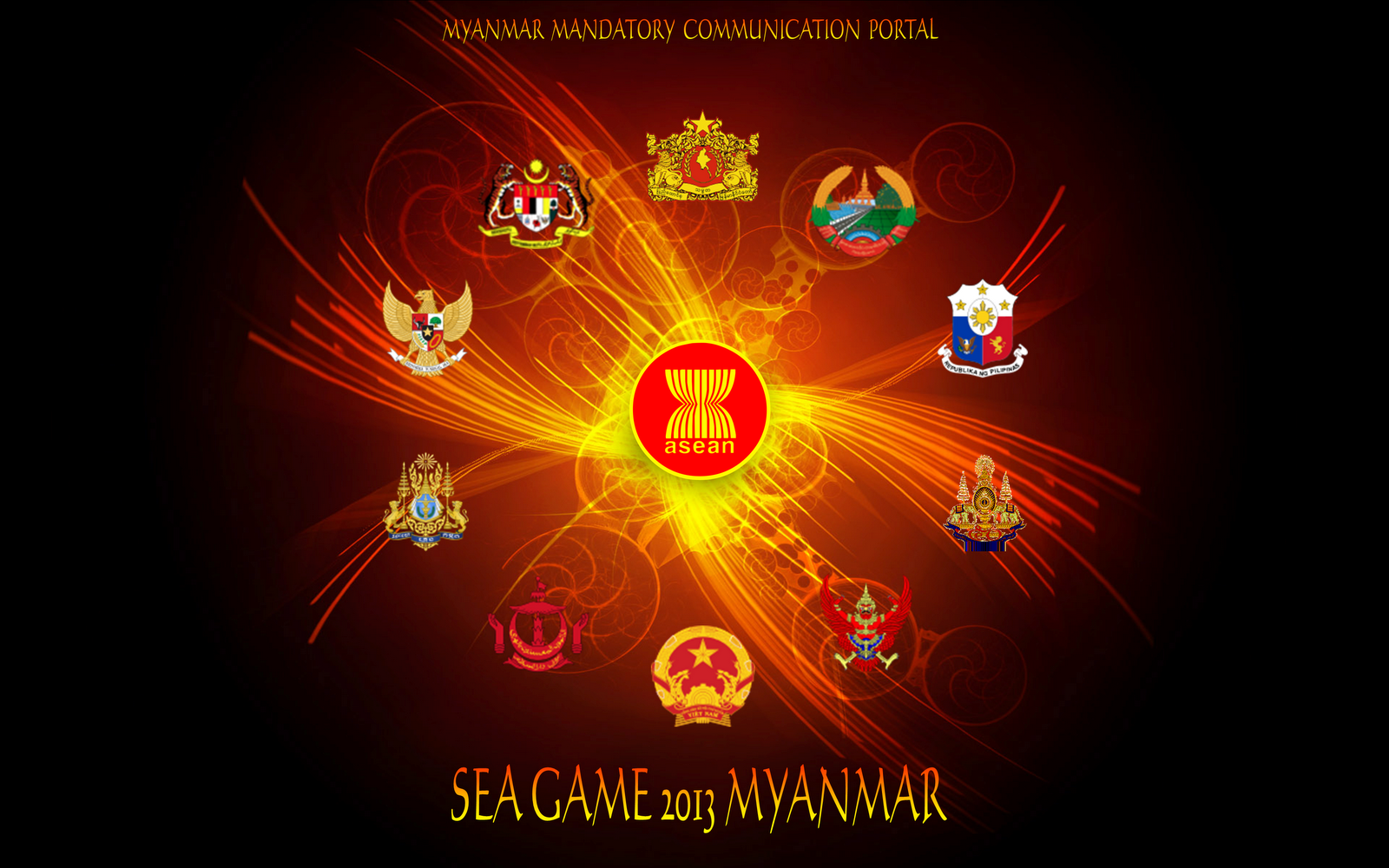 Bayar Kyaw Media: SEA GAME 2013 MYANMAR Wallpaper