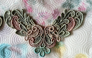 Shawkl Designs: Dye and Painted Lace -- Playtime!