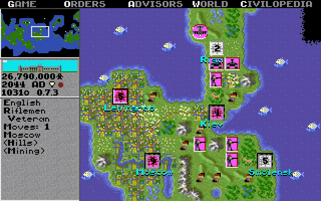 Sid Meier´s Civilization - první Civka a průřez celou sérií.