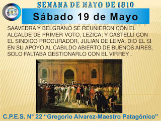 C.P.E.S N°22 "Gregorio Álvarez- Maestro Patagónico": Semana de Mayo ...