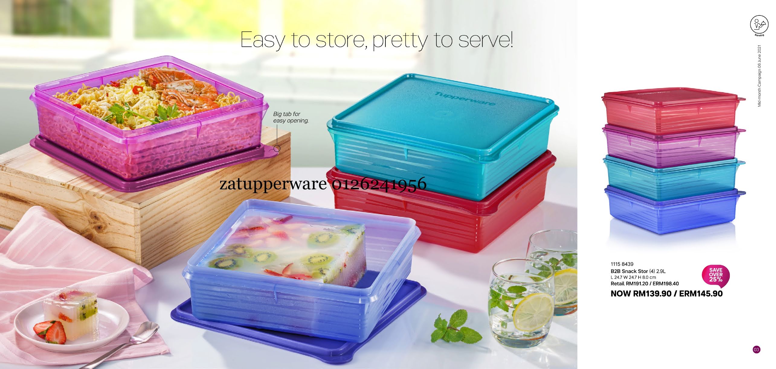 Za Tupperware Malaysia : June 2021