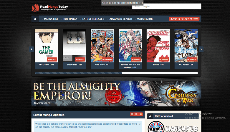 Top 10 Best Manga Reading Website Where You Can Read Comics