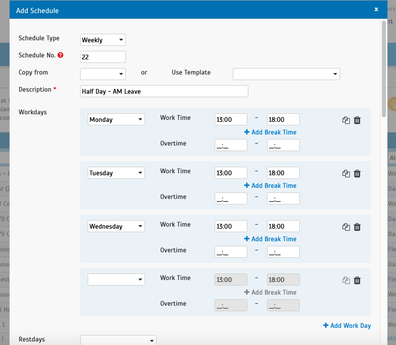 How to remove short hours for half day leave in TimeTec TA | FingerTec ...